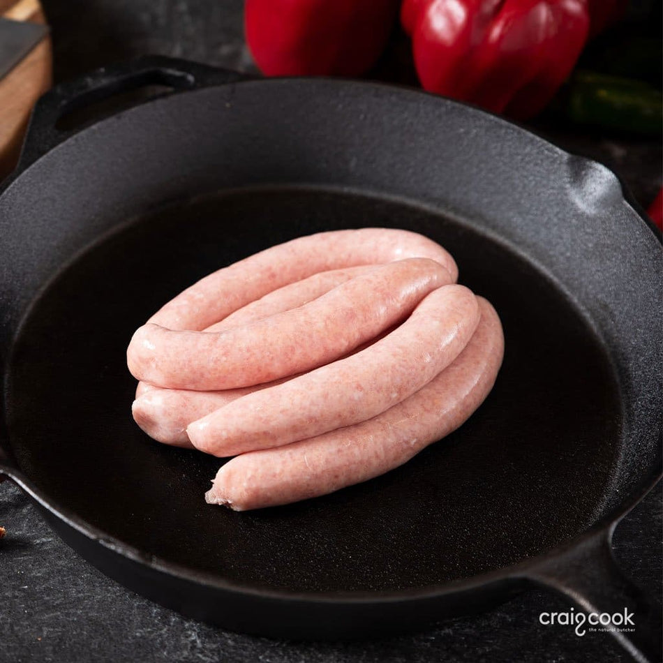 Buy Gourmet Sausages at Craig Cook The Natural Butcher